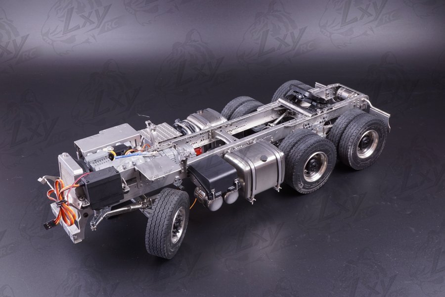 3 axle tractor chassis - 1/14 Customs