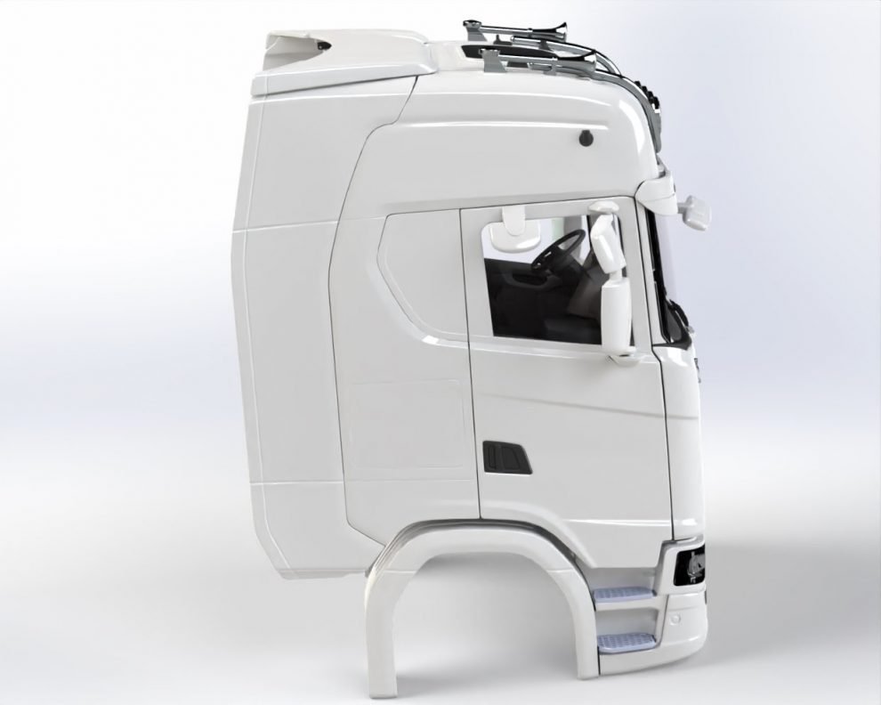 Scania S770 truck cabin 1/14 - 1/14 Customs